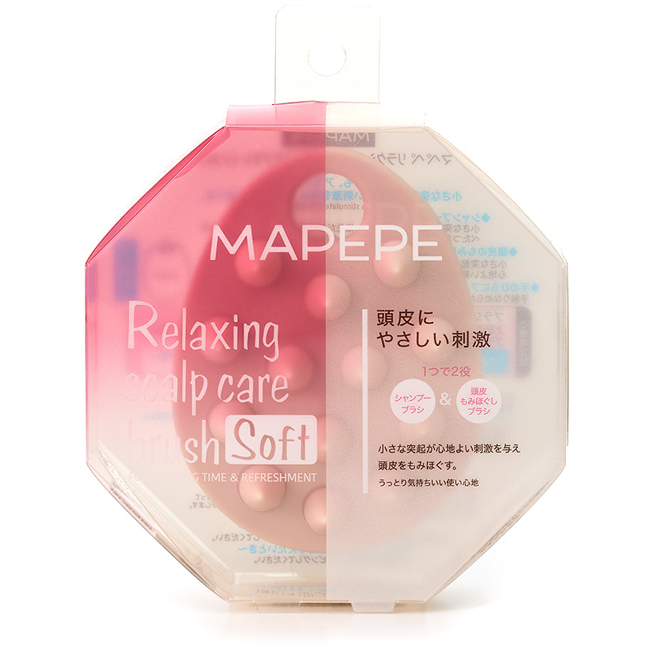 MAPEPE Relaxing Scalp Care Brush (Soft) [New Color] – TAKASHIMA 高島生活館